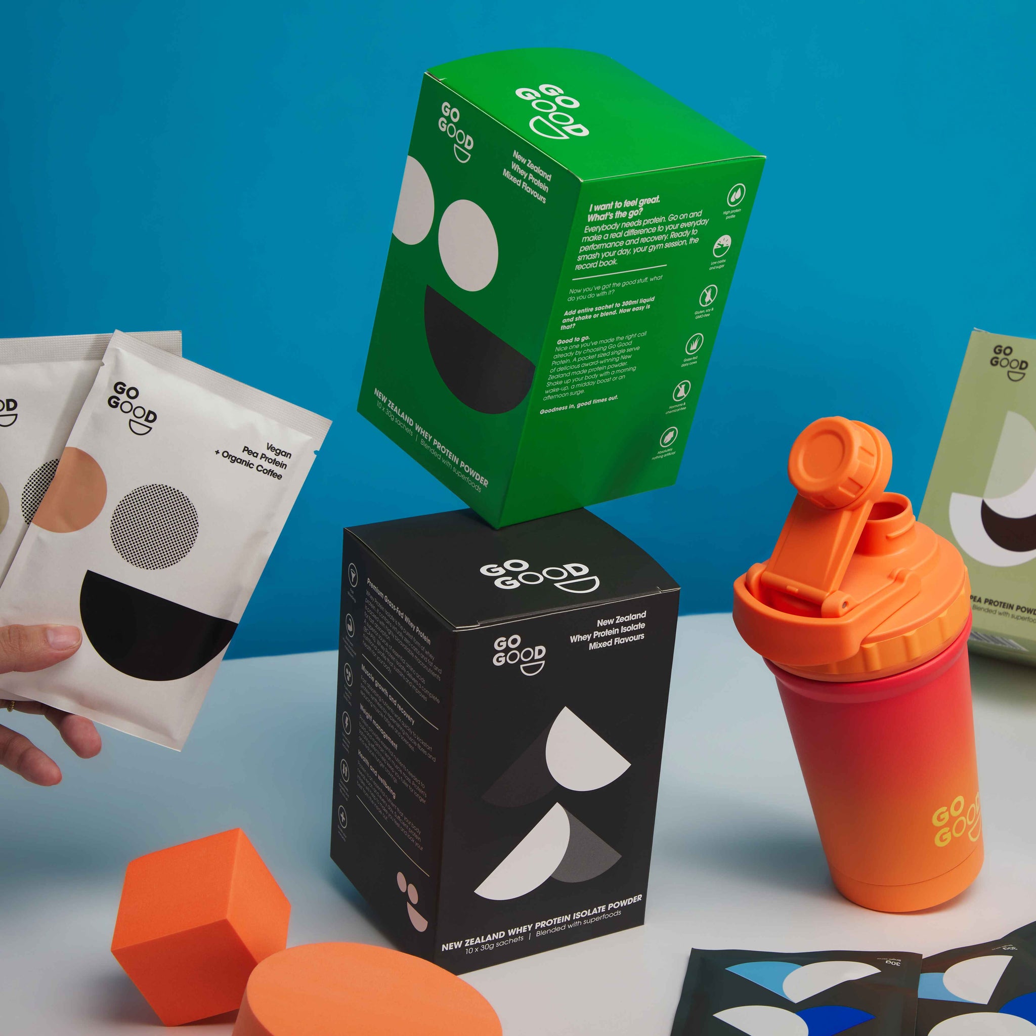 10x WPI Protein Samples + Shaker Bundle
